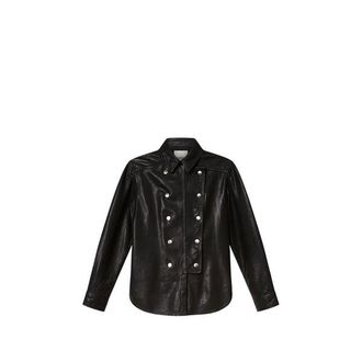 Isabel Marant Chemise Valdy en cuir dagneau