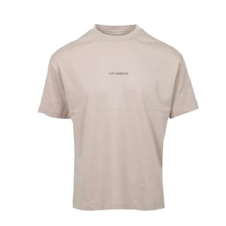C.P. Company C.p. Company, Homme, Tops, Gris, Taille: XL C.p. Company T-shirts et Polos Stucco