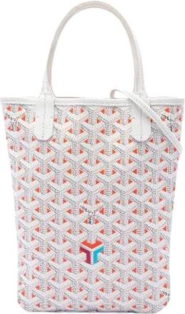 Goyard Sac cabas Poitiers Claire Voie Pre-owned - Femme - Pre-owned - Blanc - Taille: ONE Size