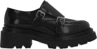 Plan C mocassins en cuir 60 mm - Noir