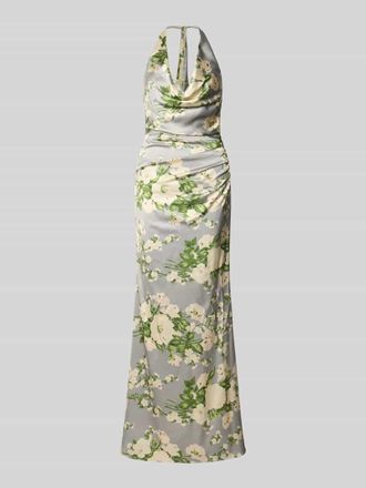 Mascara Abendkleid mit floralem Allover-Print