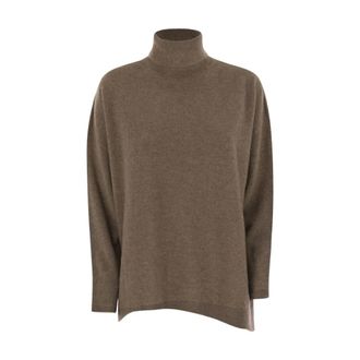 VANIS&Eacute; Femme, Pulls, Brun, Taille: 42 FR Giuly Maxi Cashmere Turtleneck