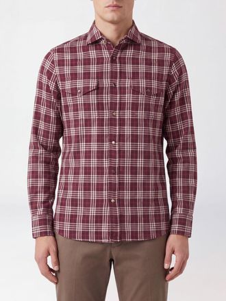Brunello Cucinelli Hemd Herren Farbe Pflaume