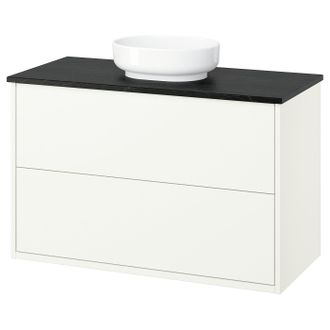 IKEA HAVB&Auml;CK / VINDEL&Auml;LVEN Waschbeckschr+Schubladen/Waschbeck
