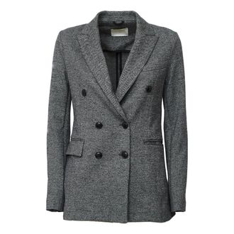Circolo 1901 Doppiopetto Blazer - - Jackets - Damen - Schwarzk - M