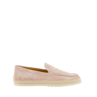 Tod's Rafia Mocassino Pant f&uuml;r Frauen - - Shoes - Damen - Rosa - 38 EU