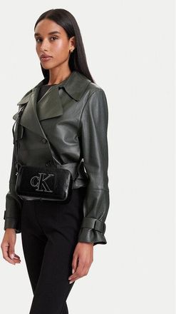 Calvin Klein Handtasche Bold Ck Outline Camera Bag LV04F3685G Schwarz