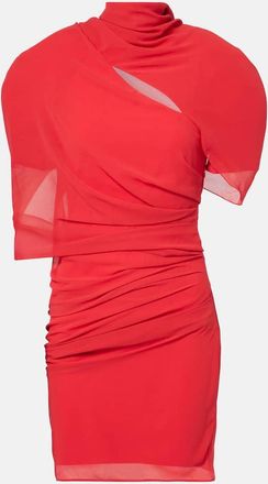 Jacquemus Minikleid Castagna aus Chiffon