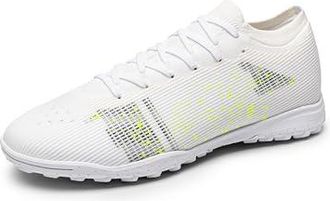 Dream Pairs Chaussures de Football Homme Profession Chaussures de Foot Adultes Athl&eacute;tisme Entrainement Chaussures de Sport,Size 42,Blanc,SDSO25018M-D