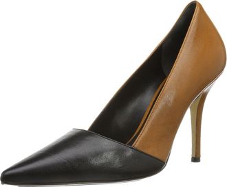 Högl Högl shoe fashion GmbH 7-108430-01260 7-108430-01260 Damen Pumps, Mehrfarbig (schwarz/cognac 126), EU 41.5 (UK 7.5)