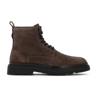 Kazar Taupefarbene Wildlederstiefel f&uuml;r Herren - - Shoes - Herren - Braun - 41 EU