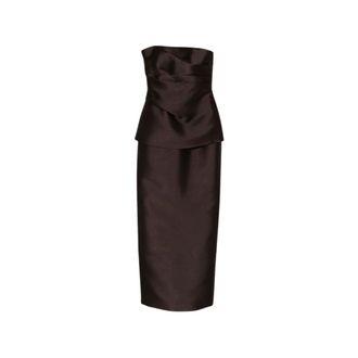 Solace London Femme, Robes, Brun, Taille: 36 FR Lucille Maxi Dress