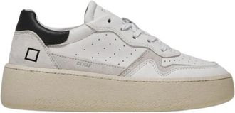 D.A.T.E. D.a.t.e., Femme, Chaussures, Blanc, Taille: 39 EU Step Calf