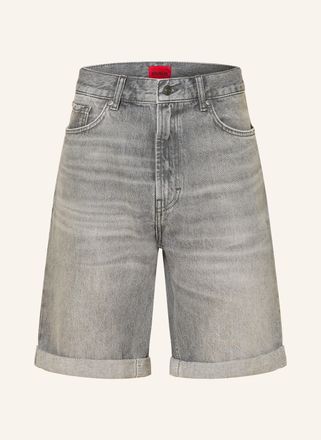 HUGO BOSS Hugo Jeansshorts 838/S Relaxed Tapered Fit grau