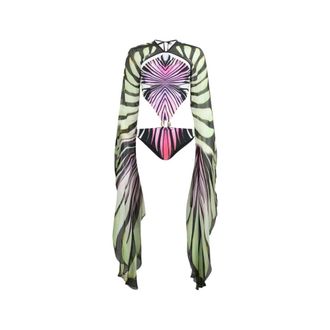 Roberto Cavalli Ray Of Paradise Print Badeanzug - - Swimwear - Damen - Mehrfarbig - L