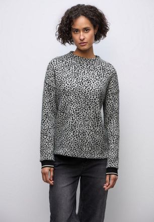 Street One Langarmshirt im angesagten Leo-Look