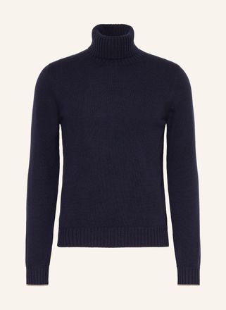 Fioroni Cashmere Fioroni Rollkragenpullover Aus Cashmere blau