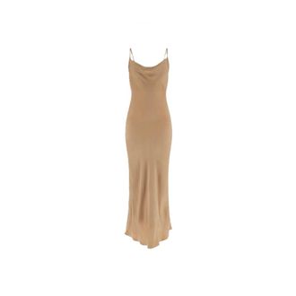 Guess Damen, Kleider, Beige, LGr&ouml;&szlig;e