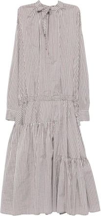 Dries Van Noten Femme, Robes, Brun, Taille: 40 FR Robes Midi