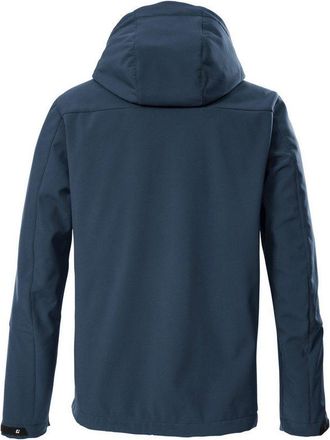 Killtec Softshelljacke KOW 79 MN SFTSHLL JCKT Wasser- und windabweisende Softshelljacke, abnehmbare Kapuze