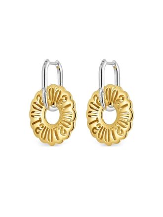 Tous boucles doreilles à fleurs