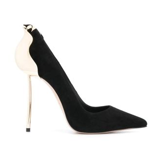 Le Silla Elegante Schwarze Samt High Heels - - Shoes - Damen - Schwarzk - 37 EU