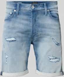 Jack & Jones Jeansshorts mit 5-Pocket-Design Modell RICK