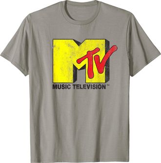 Giesswein Yellow Red TV Logo Music Television T-Shirt