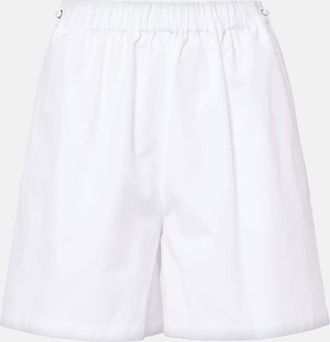 Max Mara Short Antiope à taille haute en coton