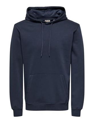 Only & Sons Sweat &agrave; Capuche ONSCONNOR Sweat-Shirts Blue Nights XL Blue Nights XL