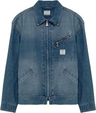 Roy Rogers Homme, Vestes, Bleu, Taille: M Giacca Work en Denim