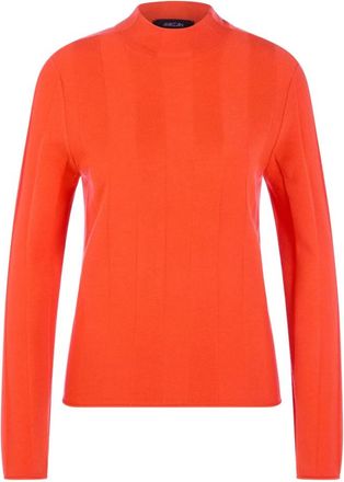 Marc Cain Col roul&eacute;s - Femme - Pulls - Orange - Taille: 46 FR
