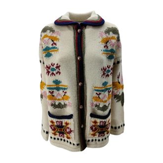 Etro Bianca Strickmantel - - Knitwear - Damen - Mehrfarbig - XS