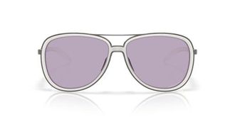 Oakley Lunettes de soleil Oo4129 Split Time pour femme, Mates Vapor/Prizm Slate, 58 mm, Matte Vapor/Prizm Slate, 58 mm