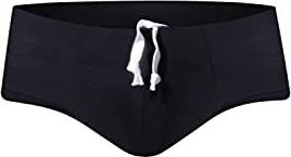 Oboy Slip de plage classique, Noir, XXL