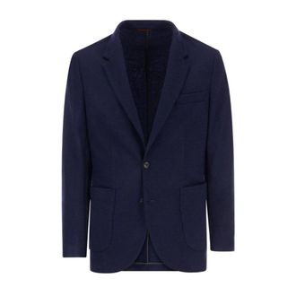 Brunello Cucinelli Zweiknopf-Blazer ohne Futter - - Jackets - Herren - Blau - 3XL