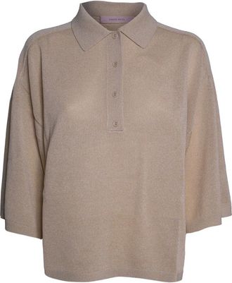 Circus Hotel Femme, Pulls, Beige, Taille: 38 FR Polo Knit Top