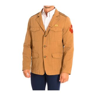 La Martina Regular Fit Jacke mit Reverskragen - - Jackets - Herren - Braun - S