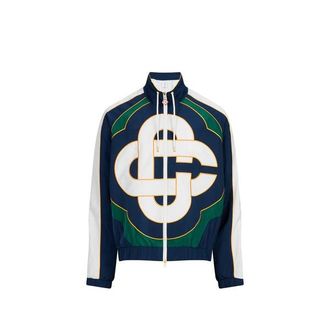 Casablanca Veste de surv&ecirc;tement colorblock brod&eacute;e