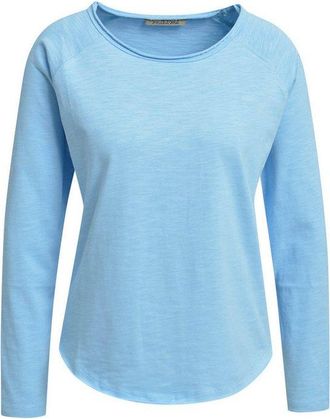 Smith & Soul Rundhalsshirt mit offenen Kanten