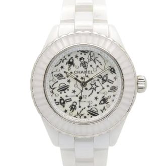 Chanel Montre J12 Cosmic C&eacute;ramique Pre-owned - Femme - Pre-owned - Blanc - Taille: ONE Size