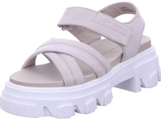 Marco Tozzi Damen Sandale, Keilabsatz, weiches FEEL ME Fu&szlig;bett, aus hochwertigem Leder, ideal f&uuml;r Business und Freizeit