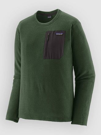 Patagonia R1 Air Crew Sweat vert