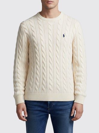 Polo Ralph Lauren Pull POLO RALPH LAUREN Homme couleur Cr&egrave;me