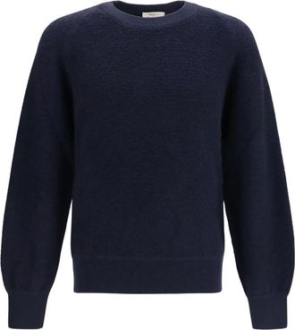 PIACENZA 1733 Rundhals-Pullover - - Knitwear - Herren - Blau - L