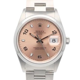 Rolex Pre-owned Oyster Perpetual Date 15200 - - Pre-owned - Herren - Rosa - ONE SIZE