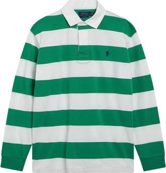 Polo Ralph Lauren Homme, Tops, Multicolore, Taille: S Rugby Long Sleeve Knit