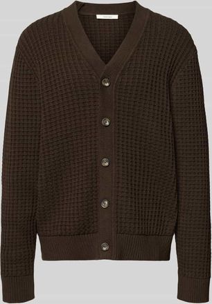 Selected Regular Fit Strickjacke aus reiner Baumwolle Modell TOM