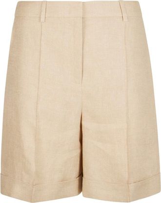 Eleventy Shorts Bermuda - Femme - Shorts - Beige - Taille: 44 FR