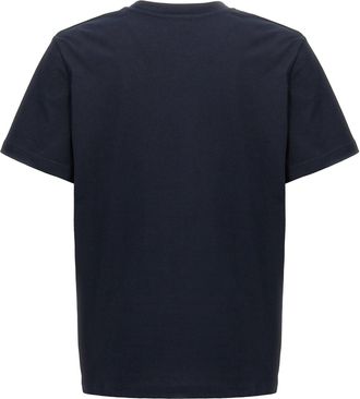 A.P.C. Logo-Embroidered T-Shirt - Navy
